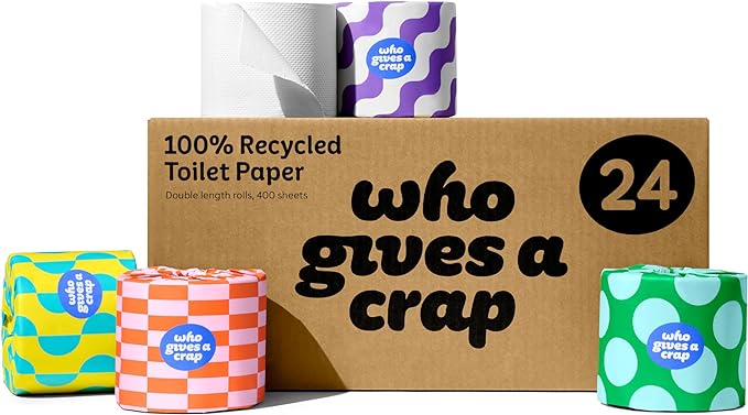 Pretty Toilet Paper for an Eco-Friendly Bathroom
